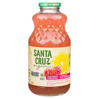 Santa Cruz Organic Raspberry Lemonade 946ml