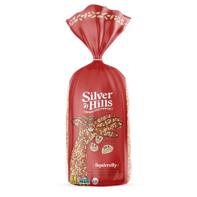 Silver Hills Sprouted Wheat Bread Squirrelly 600 g