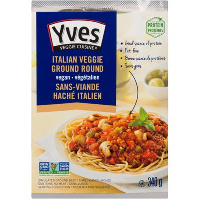 Yves Veggie Cuisine Simulated Ground Beef Italian Veggie Ground Round ...