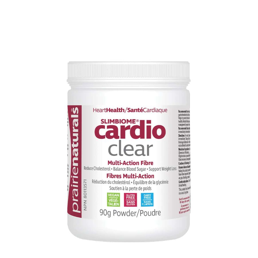Prairie Naturals Slimbiome Cardio Clear Multi Action Fibre 90G Powder