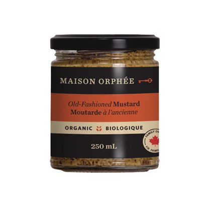 Maison Orphee Organic Old Fashioned Mustard 250ml