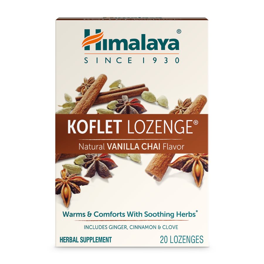 Himalaya Koflet Lozenge Chai Vanille 20Ct (Min 6)