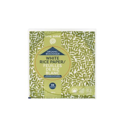 King Soba Organic White Rice Paper Vietnamese Style 200g