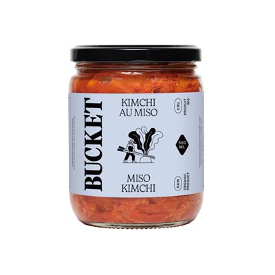Bucket Kimchi Au Miso Biologique 500Ml