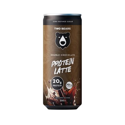 Two Bears Protein Latte - Double Chocolate 250ml