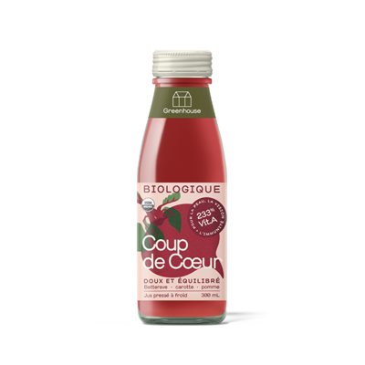 Greenhouse Organic raw Deep Roots juice 300 ml