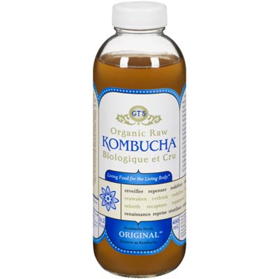 GT's Kombucha Raw Original Kombucha Drink 480 ml