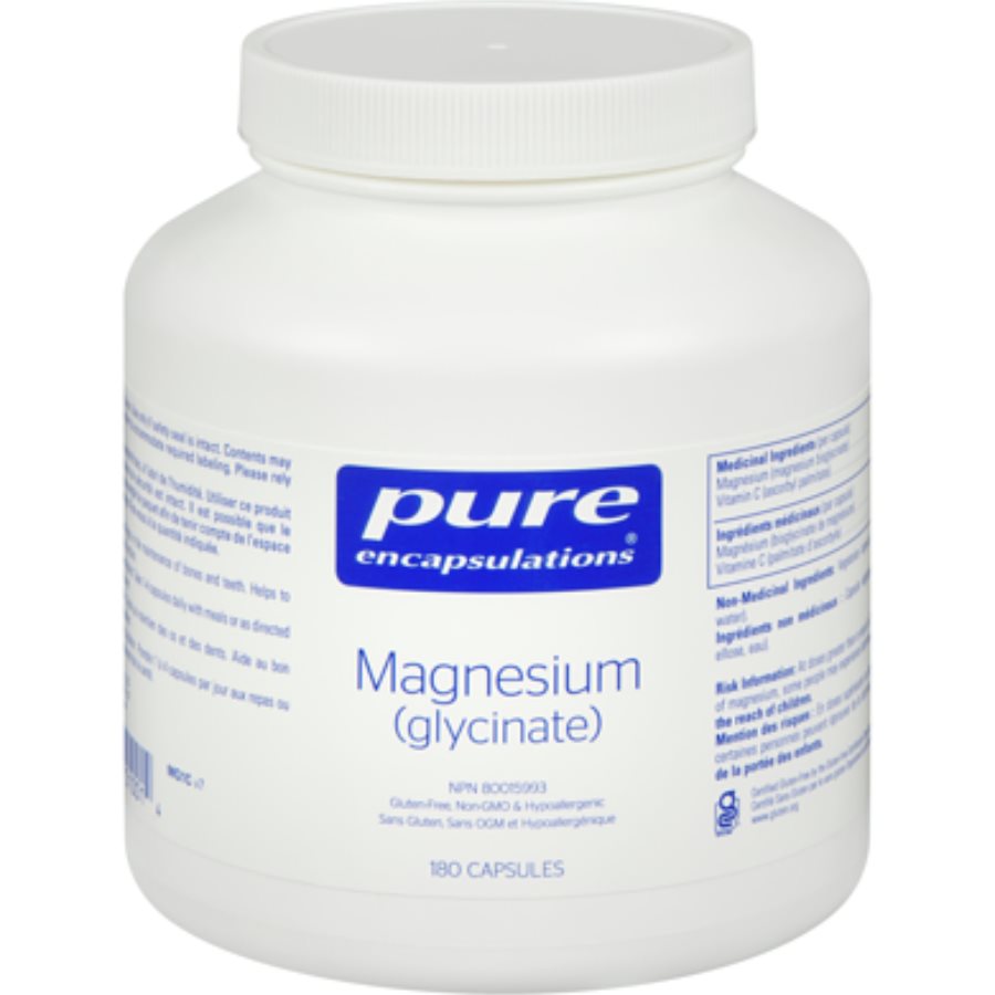 Pure Encapsulation Glycinate De Magnésium 180Capsules