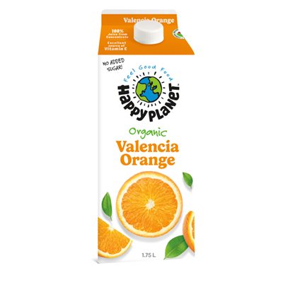 Happy Planet jus Orange De Valence 1.75L